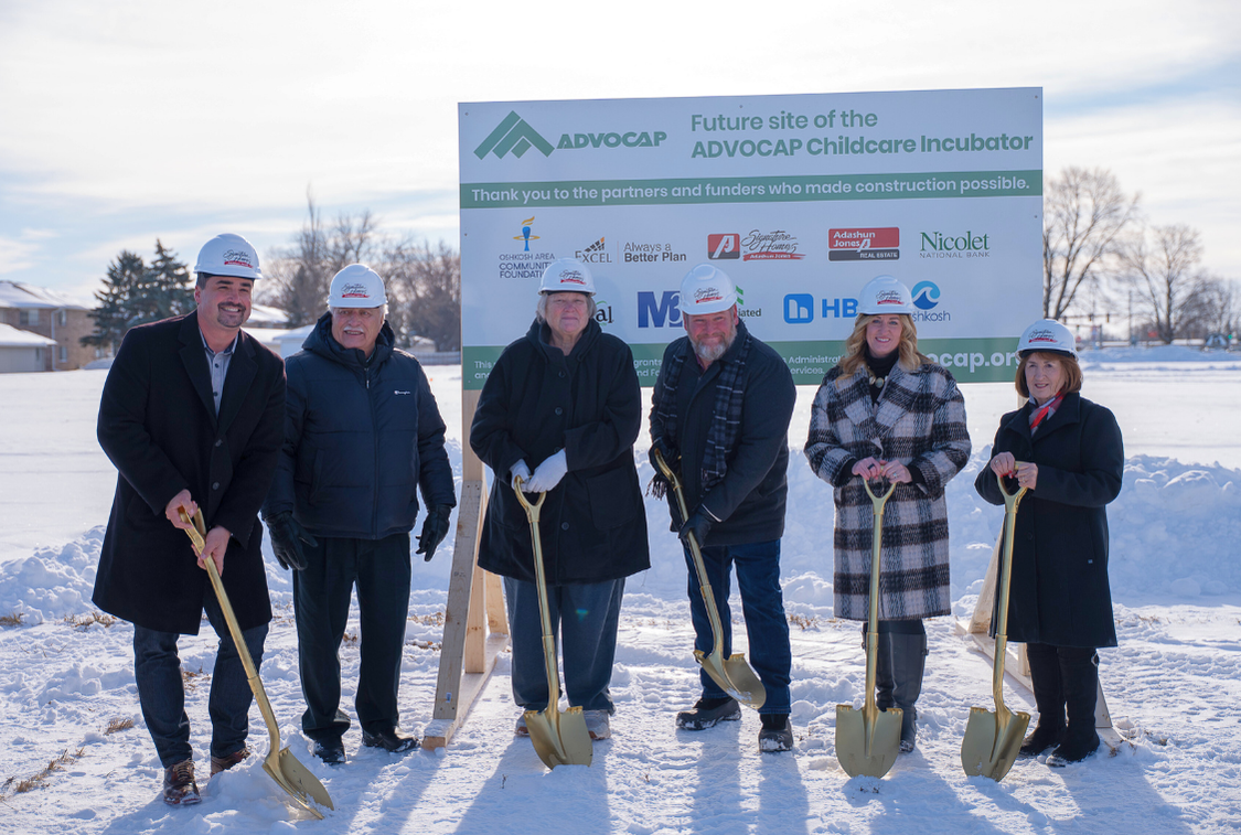 ADVOCAP Breaks Ground on Childcare Incubator in Oshkosh - ADVOCAP
